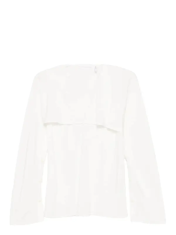 Helmut Lang Layered Blouse - White