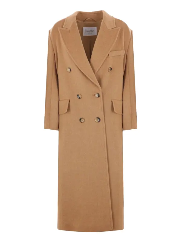 Max Mara Double-breasted Coat - Brown
