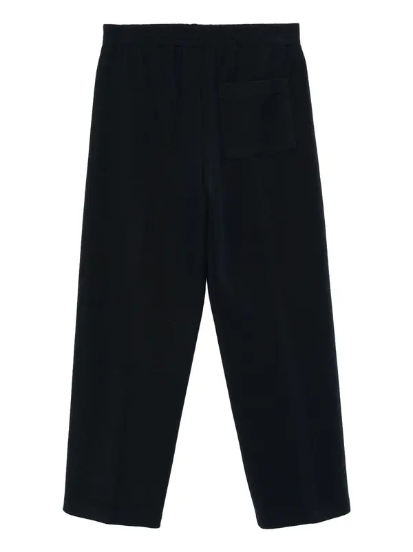 Seventy Knitted Straight-leg Trousers - Blue