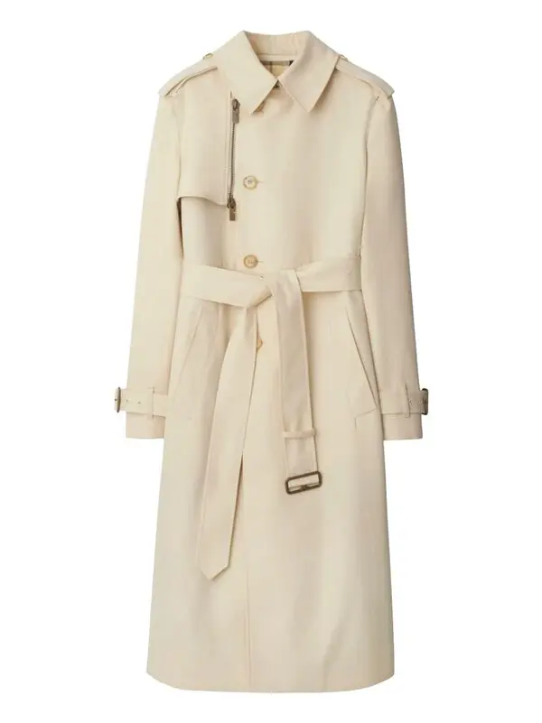 Burberry Double-breasted Twill Trench Coat - Neutrals