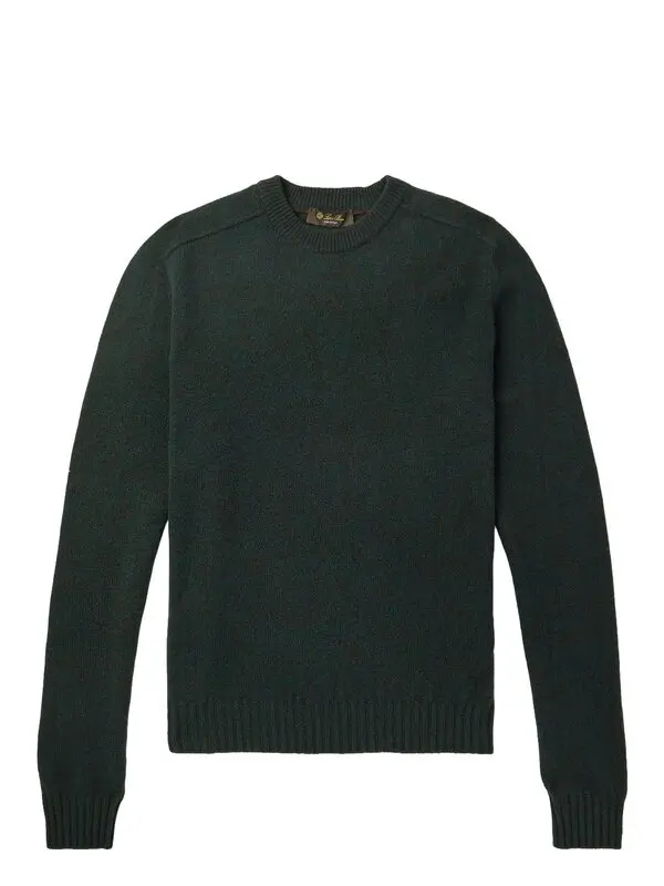 Loro Piana Mastallone Wool Sweater - Green