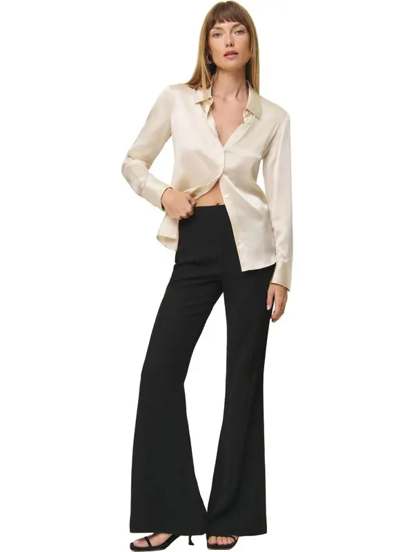 REFORMATION Cameron Pant - Black