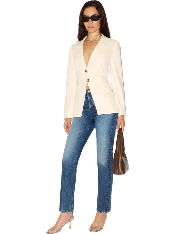 REFORMATION Bondi Blazer - Ivory
