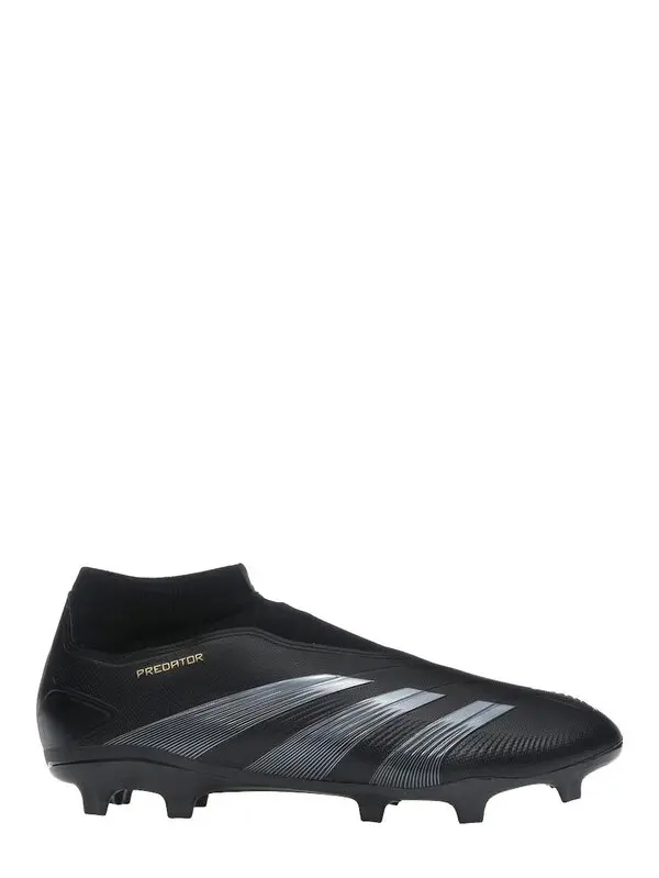 Adidas Predator League Laceless Fg - Core Black/carbon/gold Metallic