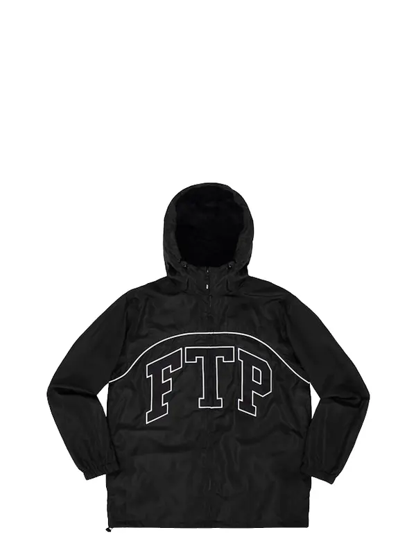 FTP Spell Out Track Jacket - Black