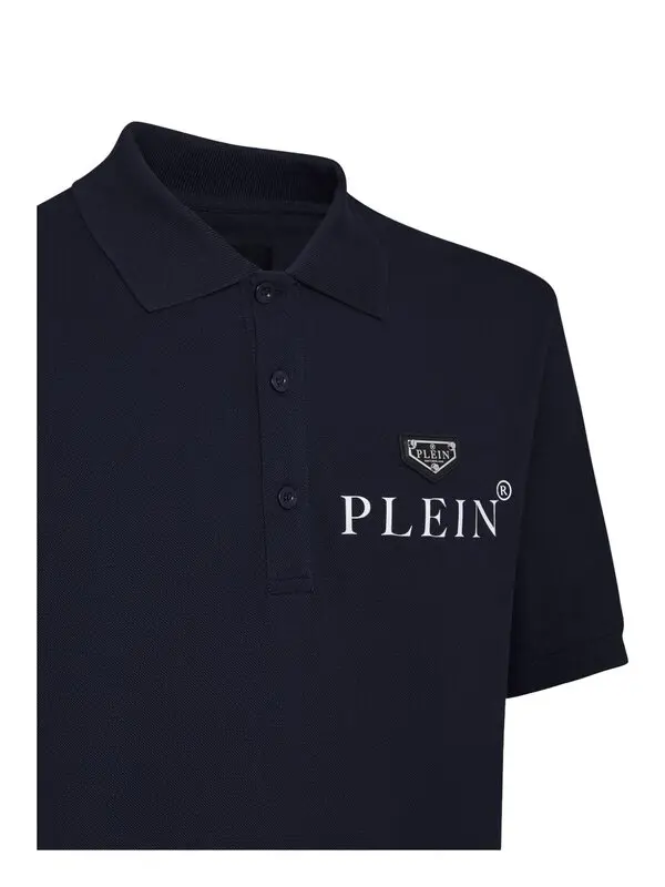 Philipp Plein Iconic Polo Shirt - Blue