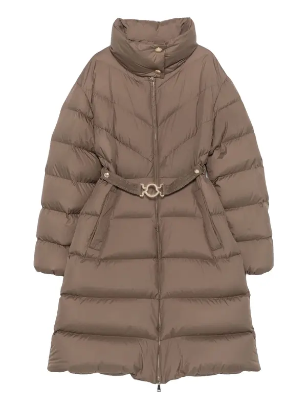 Moncler Brou Down Coat - Grey