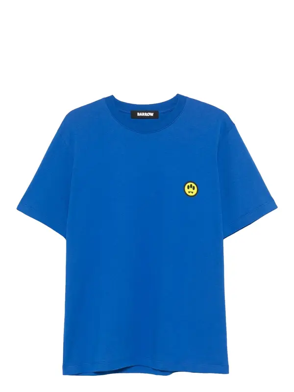 BARROW Logo-print T-shirt - Blue