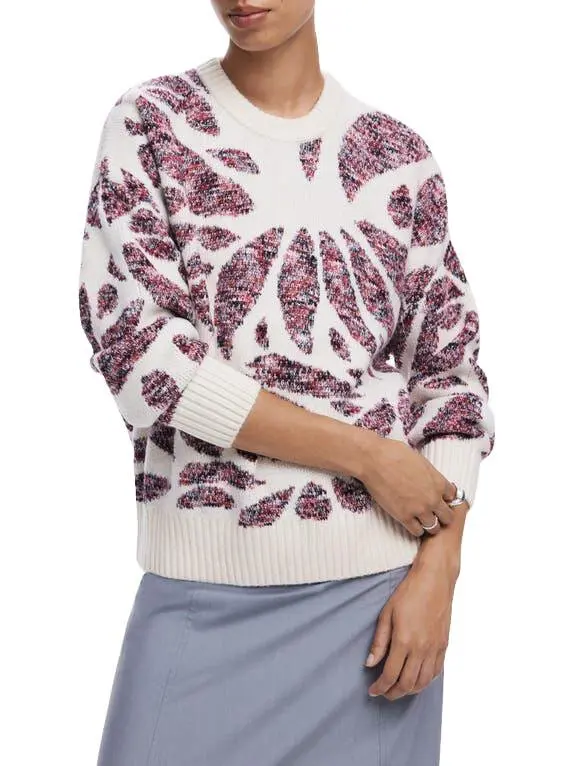 Desigual Kamloops Floral Crewneck Sweater - Mix