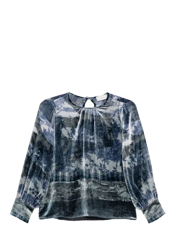 PIERRE-LOUIS MASCIA Kanpur Blouse - Blue