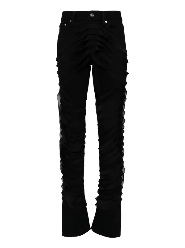 Helmut Lang Ribbon Worker Jeans - Black