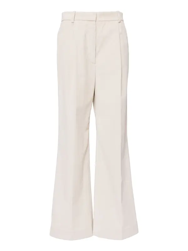 N.peal Florence Cord Trousers - Neutrals