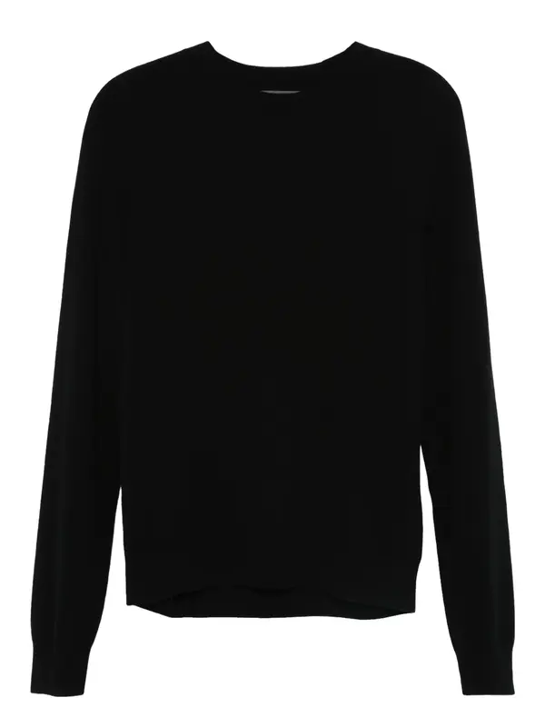 Eric Bompard Hammer-sleeve Sweater - Black