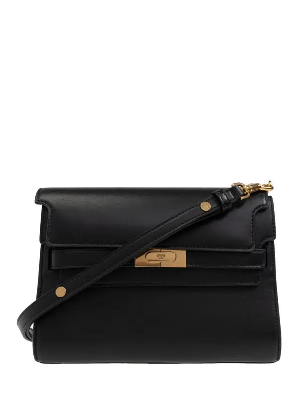 Tory Burch Lee Radziwill Shoulder Bag - Black