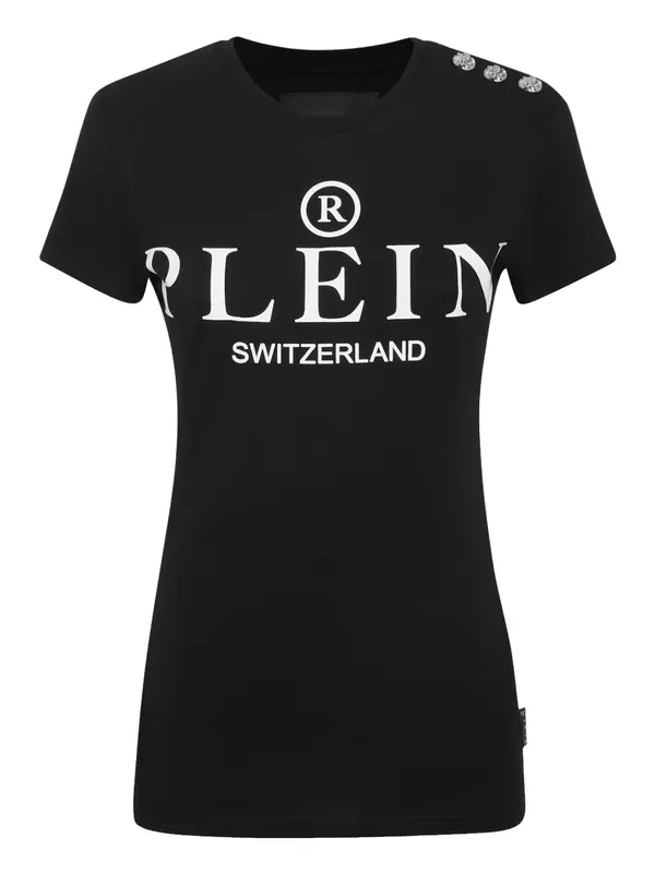 Philipp Plein Logo-print T-shirt - Black