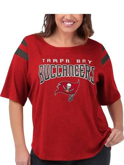G-III 4HER BY CARL BANKS Tampa Bay Buccaneers Linebacker T-shirt - Red