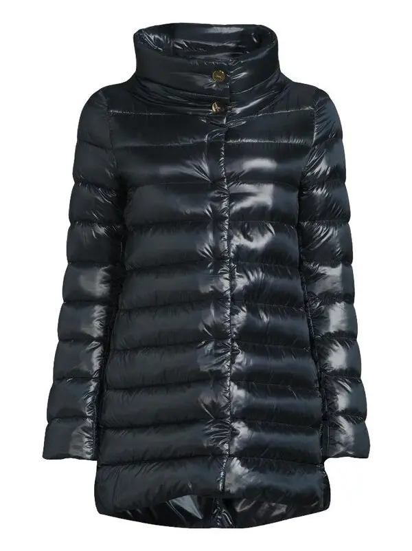 Herno Iconico Amelia Down Coat - Navy