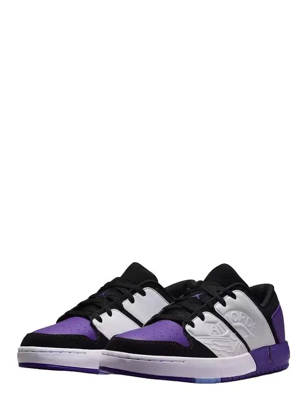 JORDAN Nu Retro 1 Low Sneakers - White/field Purple/black