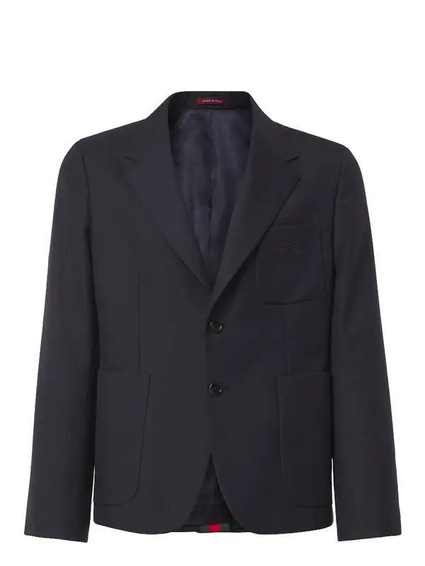 Gucci Liftboy Drill Blazer - Black