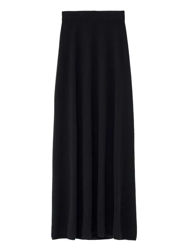 LISA YANG STORE Dolly Cashmere Maxi Skirt - Black