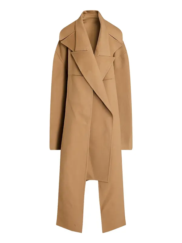 PETER DO Oversized Wool-cashmere Coat - Camel