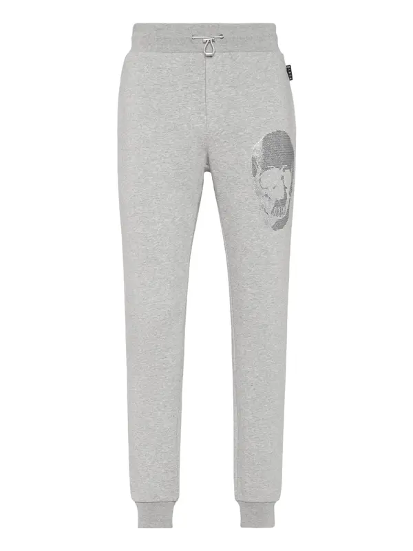 Philipp Plein Skull Track Pants - Grey