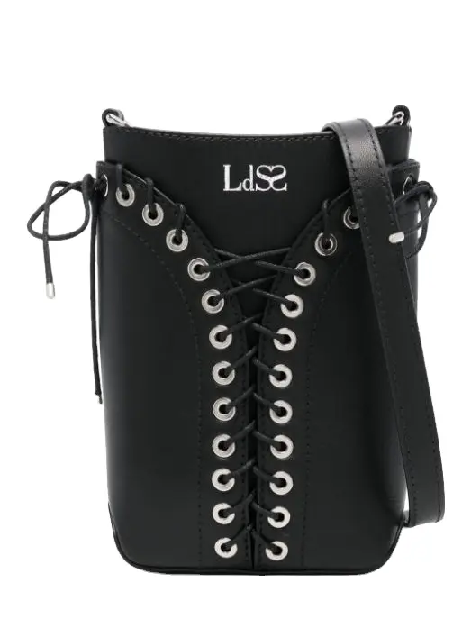 LUDOVIC DE SAINT SERNIN Cleavage Crossbody Bag - Black