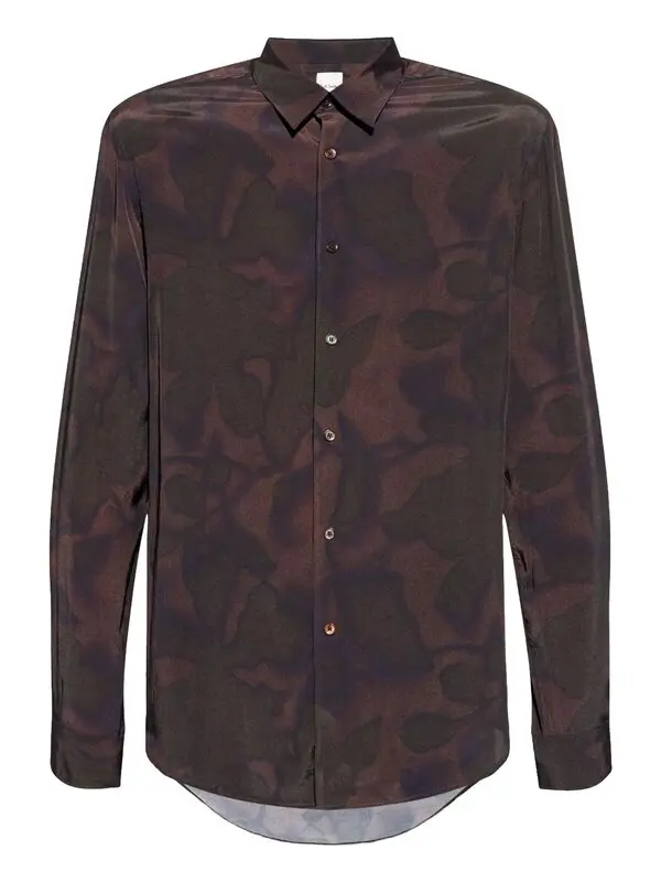 Paul Smith Patterned Shirt - Purple