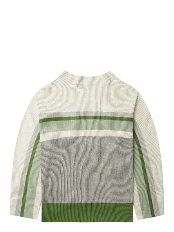 KIKO KOSTADINOV Stripe-detailing Jumper - Neutrals