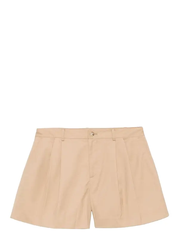 Ralph Lauren Pleat-detail Shorts - Brown