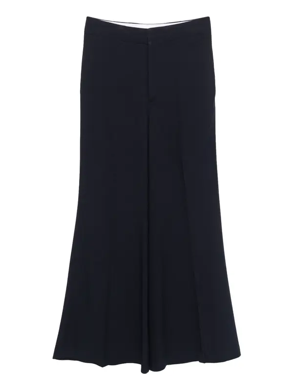 Victoria Beckham Wide-leg Trousers - Blue