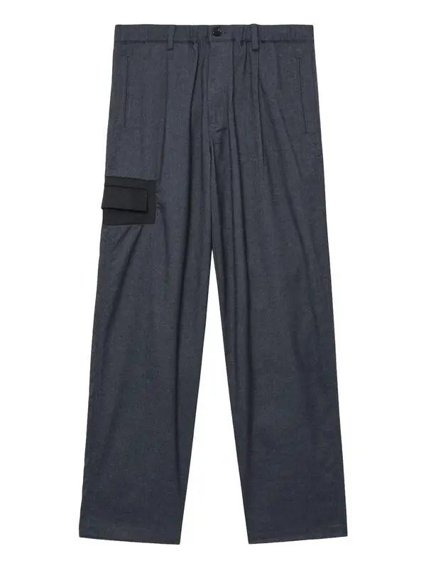 Undercover Patchwork-detail Trousers - Grey
