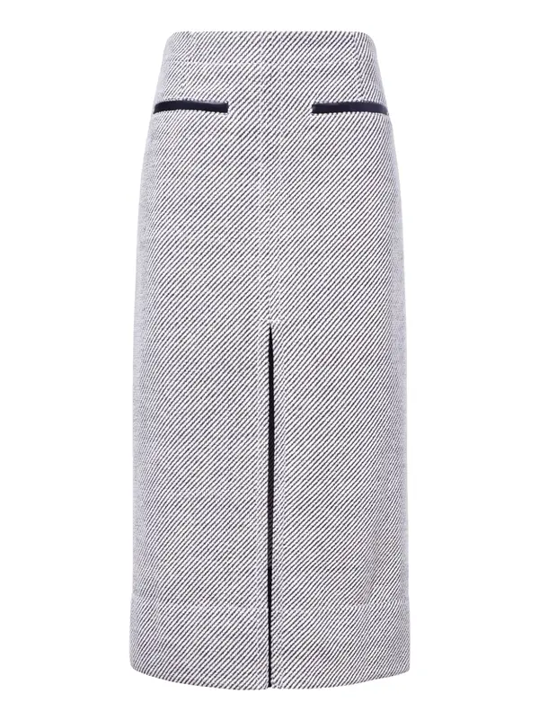 Proenza Schouler White Label Kingsley Midi Skirt - White