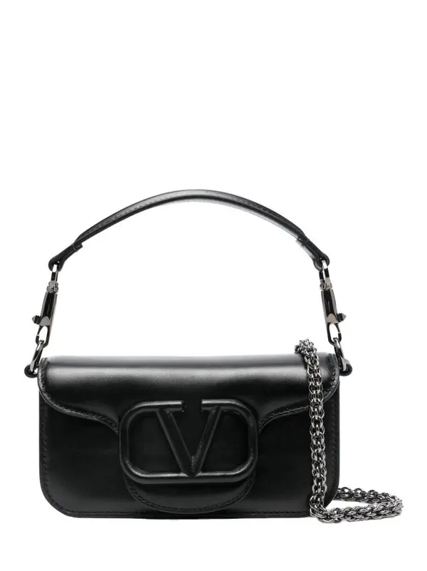 Valentino Garavani Locò Shoulder Bag - Black