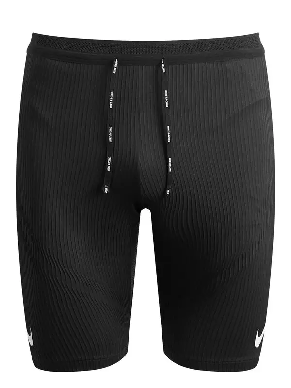 Nike Aeroswift Dri-fit Adv Running Half Tights - Black/white