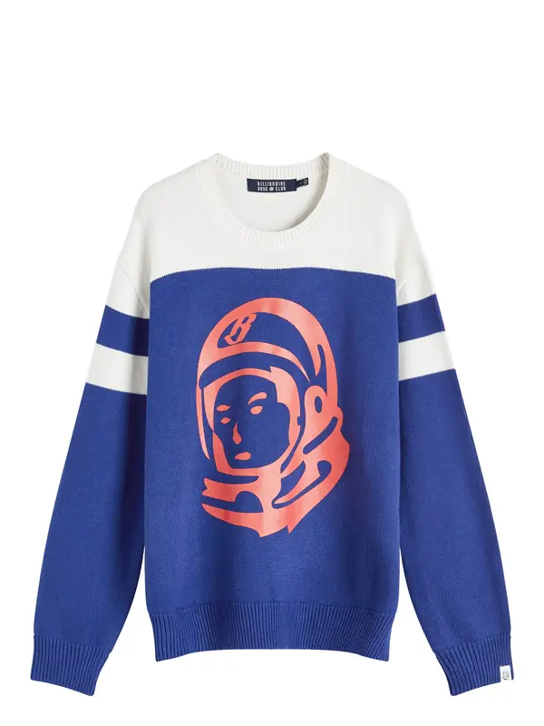 BILLIONAIRE BOYS CLUB Astro Crew Knit - Blue