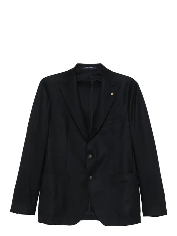 Tagliatore Single-breasted Blazer - Blue