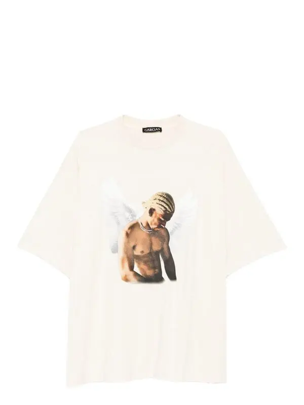 GARCIAS Guardian Angel T-shirt - Neutrals