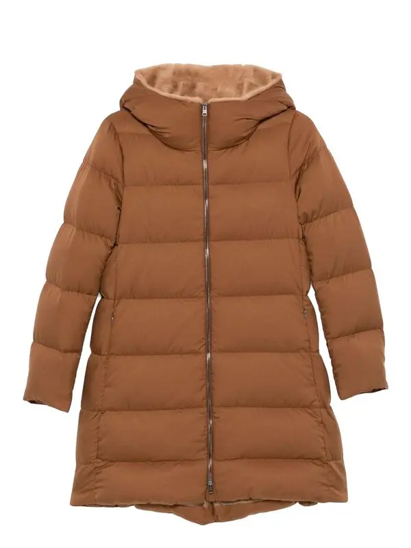Herno Padded Coat - Brown