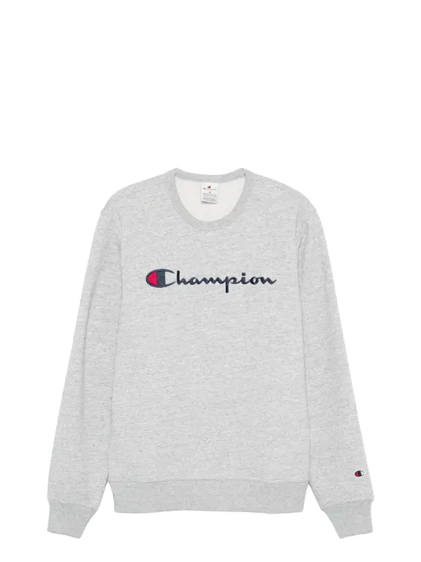 Champion Logo-embroidered Sweatshirt - Grey