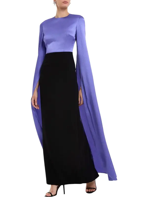 Solace London Adley Maxi Dress - Purple