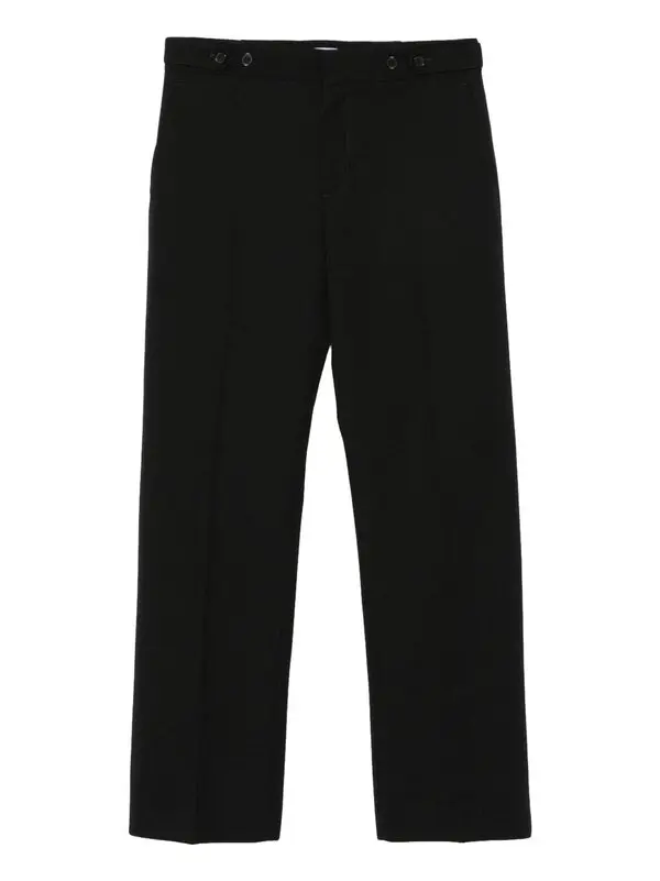 Off-White Straight-leg Trousers - Black