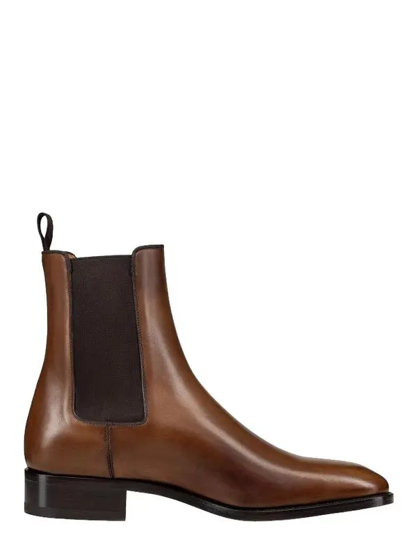 CHRISTIAN LOUBOUTIN Samson Boots - Havane