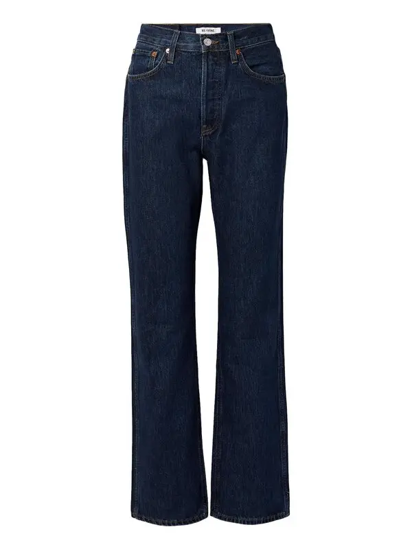 RE/DONE 90s Loose High-rise Jeans - Blue