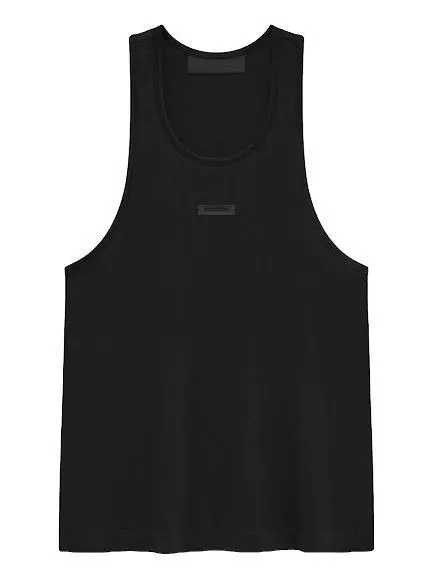 Fear Of God Essentials Triblend Tank Top - Black