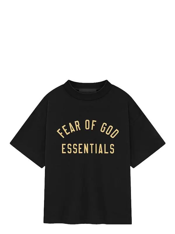 Fear Of God Essentials Triblend Crewneck T-shirt - Black