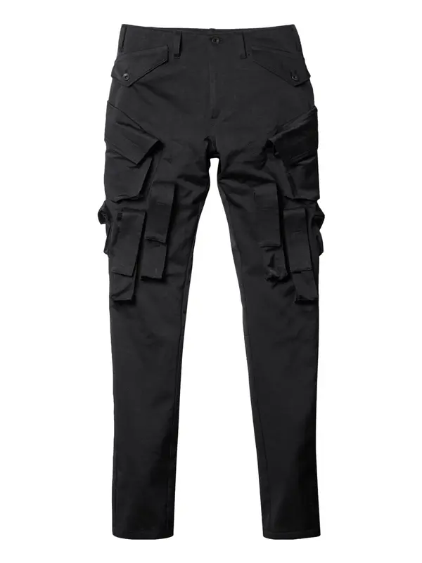 JULIUS Gasmask Cargo Trousers - Black