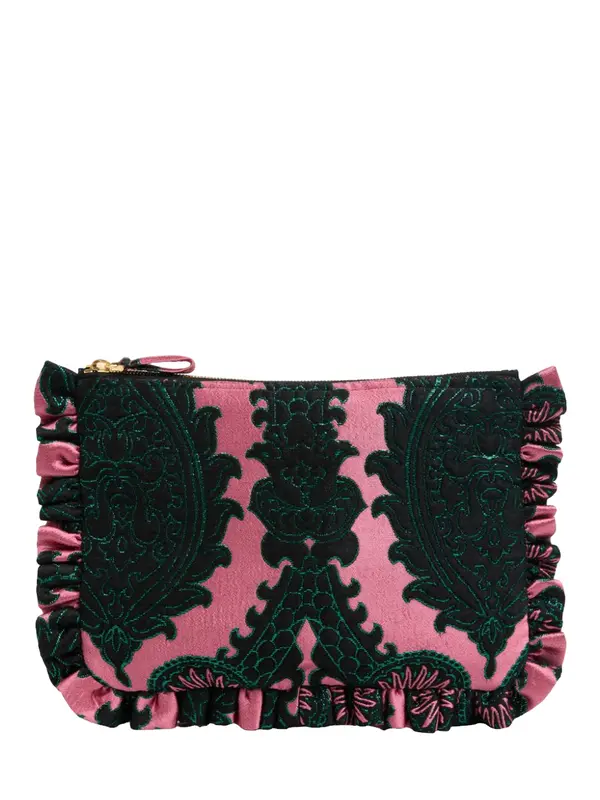 La DoubleJ Jacquard Clutch - Pink