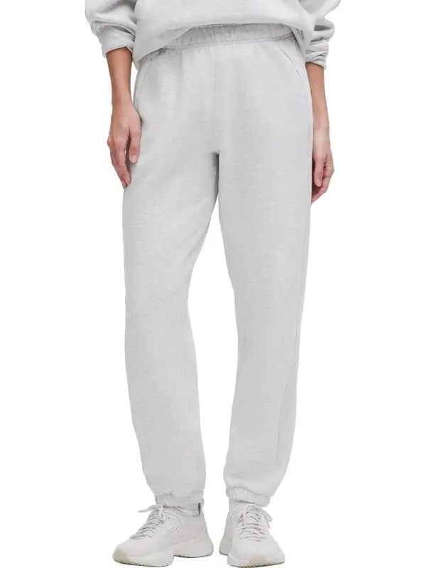 Lululemon Scuba Mid-rise Oversized Jogger - Heathered Core Ultra Light Grey