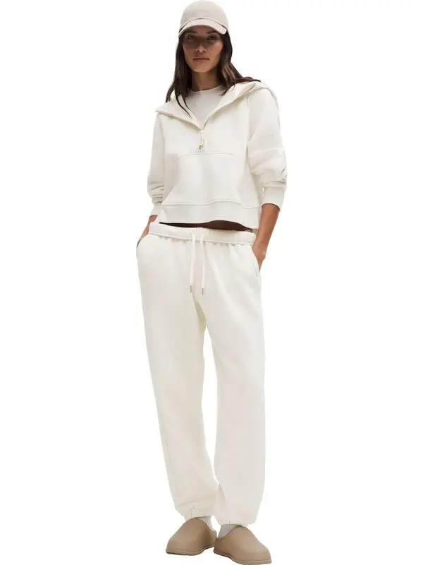 Lululemon Scuba Mid-rise Oversized Jogger - Light Ivory